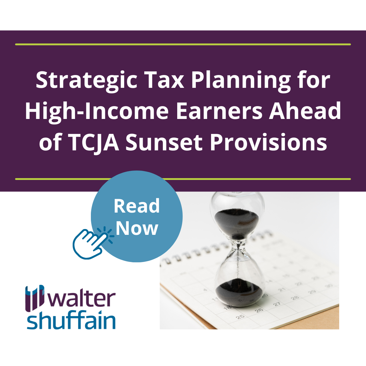 Strategic Tax Planning Before TCJA Sunsets
